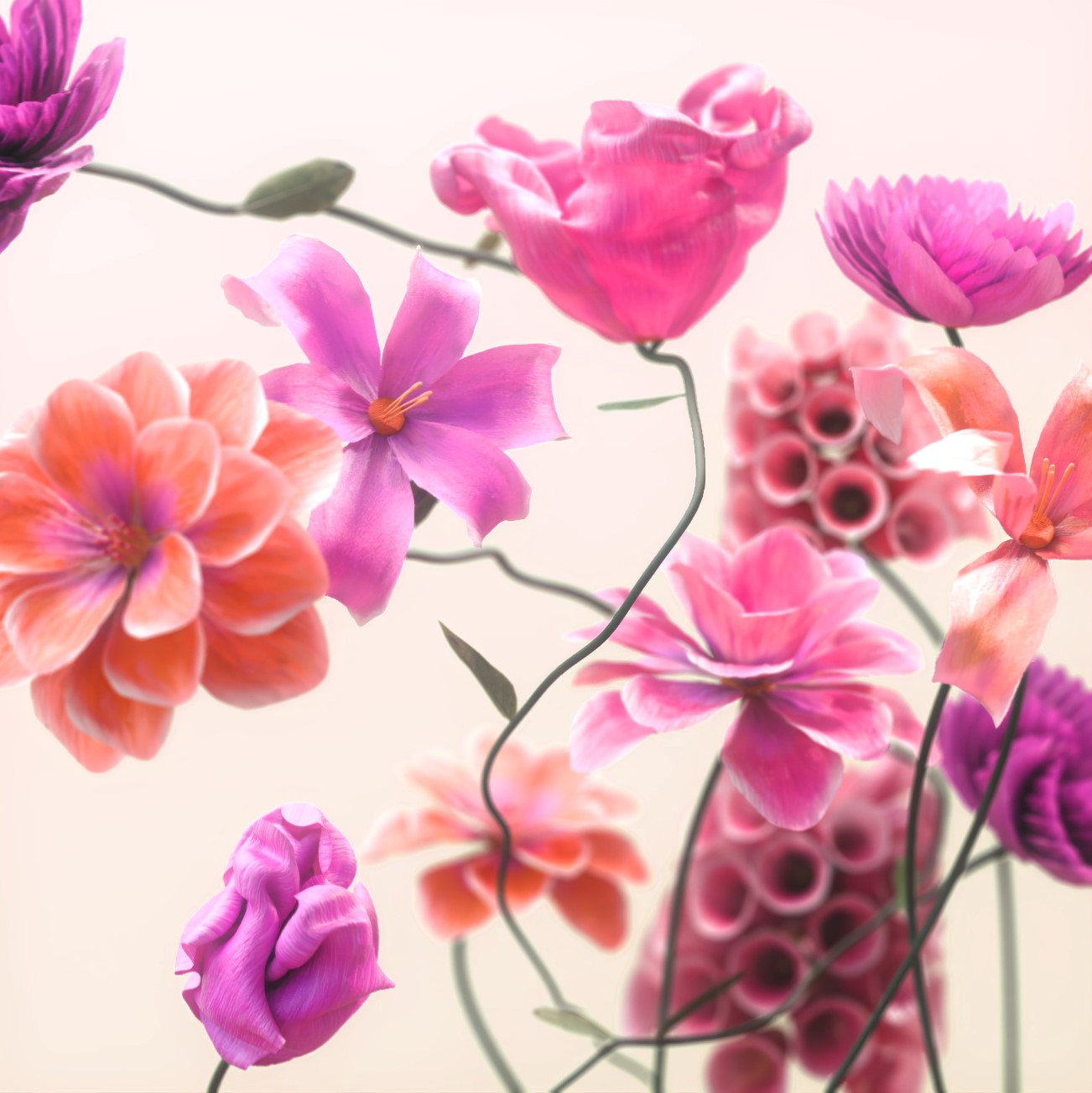 comma - Radiant Flowers - keingarten